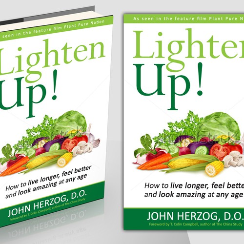 Book Cover for Vegan Nutrition Book | Book cover contest