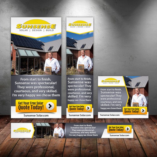 Create a new advertising campaign for Solar Energy Company! | Banner ad ...