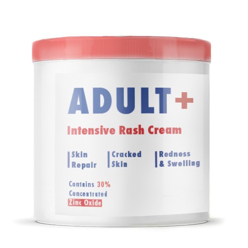 Design an authoritative label for a adult cream! | concurso Embalagem