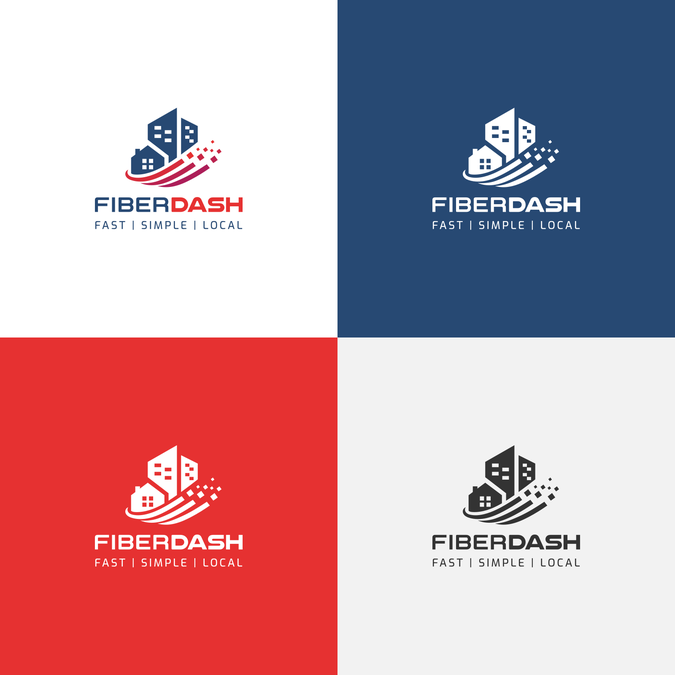 Gigabit fiber to the home provider needs awesome logo! | Logo design ...