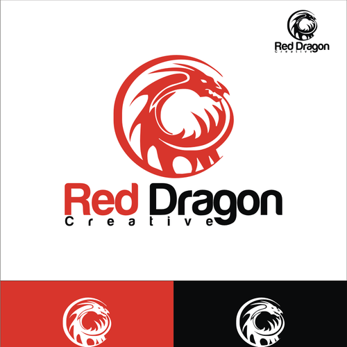 Logo for Red Dragon Creative | Logo design contest