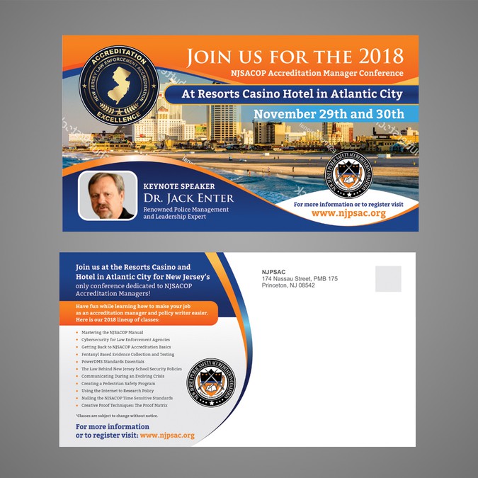 Design us an Advertisement Postcard for our Conference | Postcard ...