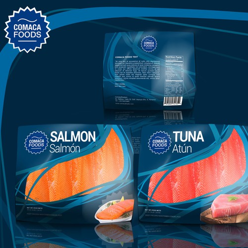 Designs | Worldwide Seafood Package for Retail | Product packaging contest