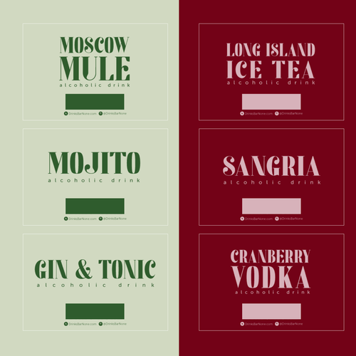Designs | “Label and Logo Design” for an event drink dispenser business ...
