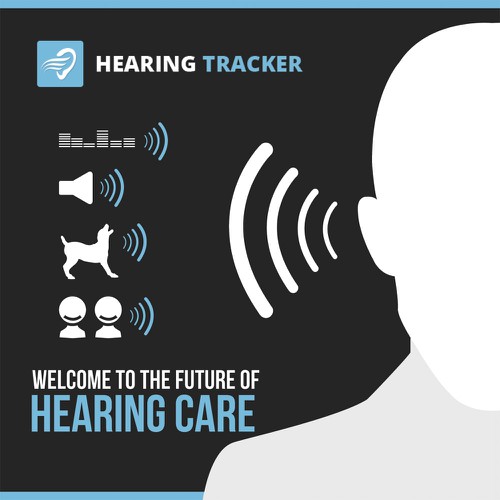 Backwall Convention Graphics for Hearing Tracker | Postcard, flyer or ...