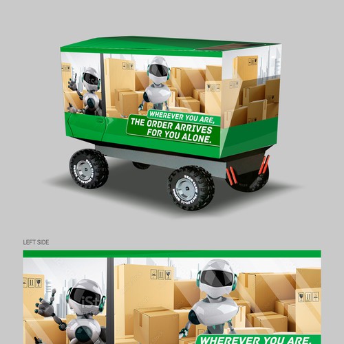 Designs | Wrapping-Design of autonomous working urban parcel-delivery ...