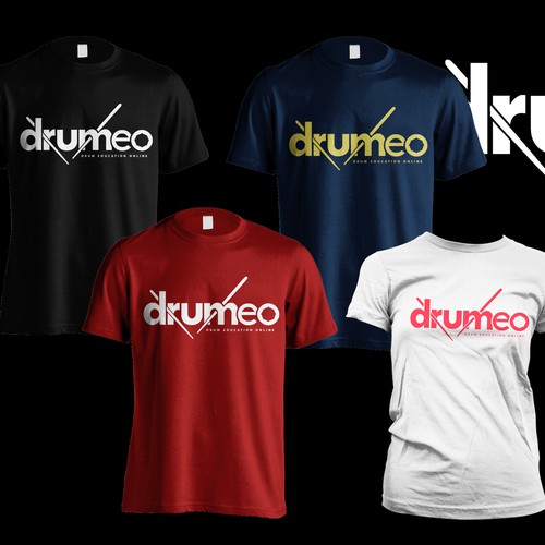 Design a clean, modern Drumeo t-shirt. | T-shirt contest