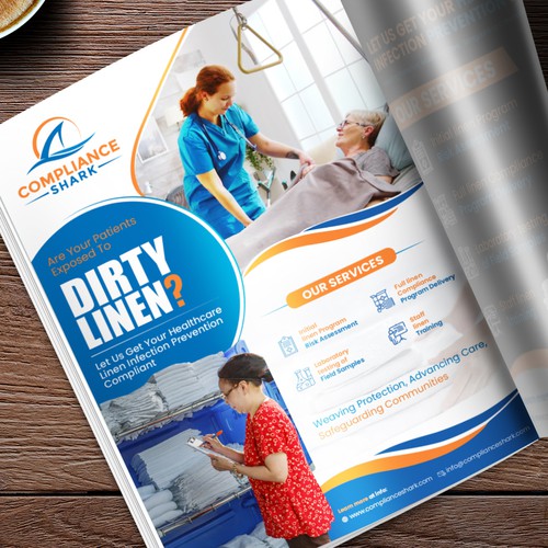 Designs | Compliance Shark Magazine Advertisement | Other business or ...