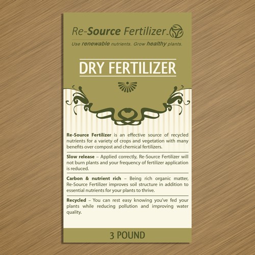 Renewable fertilizer brand needs a creative, attention-getting image ...