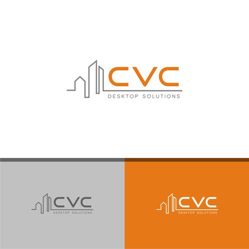 Create a sleek and sophisticated logo for CVC Desktop Solutions | Logo ...
