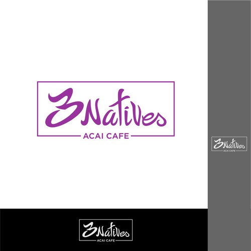 Designs | 3Natives Acai Cafe — Logo & Wordmark Redesign | Logo design ...