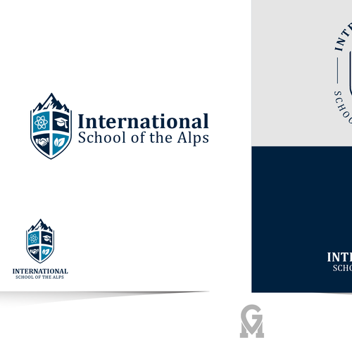 Designs | A powerful new logo for an international school in the French ...