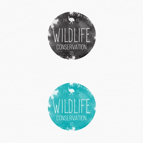 Create a unique vintage logo for a Wildlife Conservation organisation ...