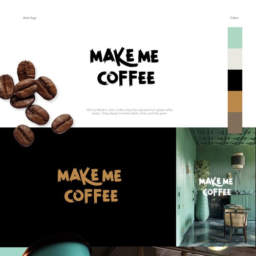 Designs | (LOGO) 'MAKE ME COFFEE' | Logo design contest