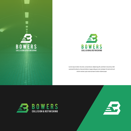 Designs | Bowers Collision and Refinishing | Logo design contest