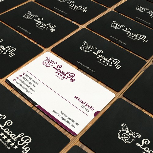 Local Butcher Shop - Business Card | Business card contest
