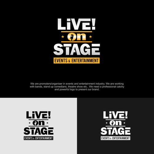 Live on Stage Events needs a powerful Logo | Concours: Création de logo