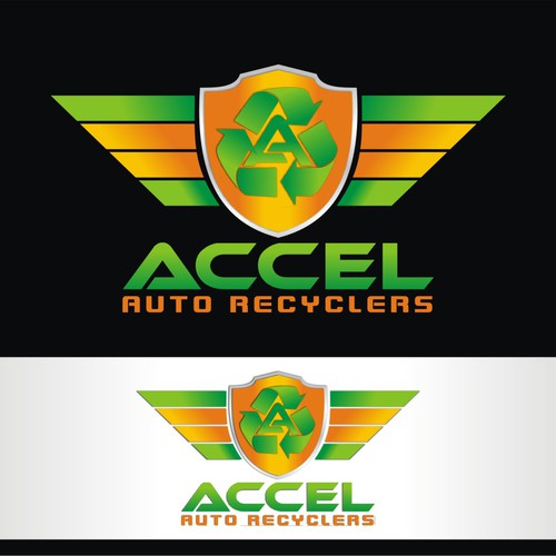logo for ACCEL AUTO RECYCLERS | Logo design contest