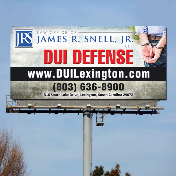 DUI Defense Billboard | Signage contest
