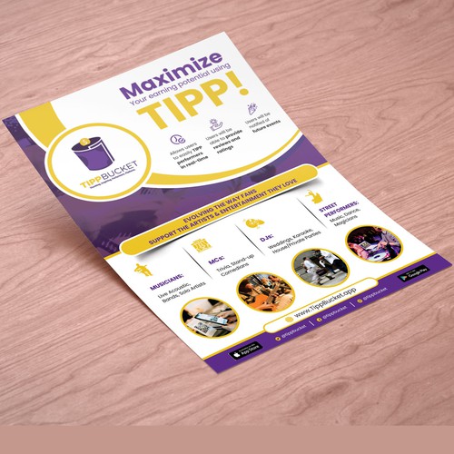 Designs | TIPP Bucket Flyer | Postcard, flyer or print contest