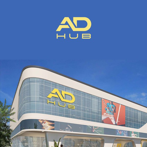 Designs | AD HUB where sports meet retail | Logo & brand identity pack ...