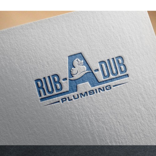 Starting over as Rub-A-Dub Plumbing | Logo & brand identity pack contest