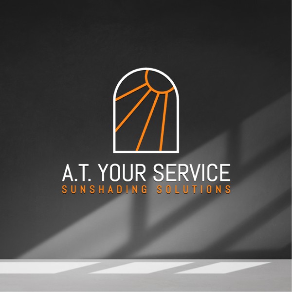Create a professional logo for a company that installs sunshading ...