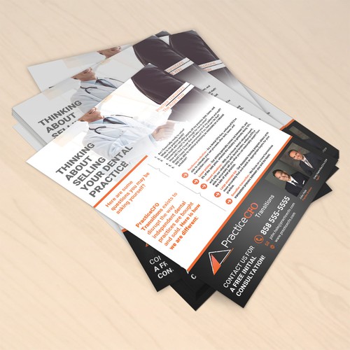Designs | PracticeCFO Transitions Flyer | Postcard, flyer or print contest