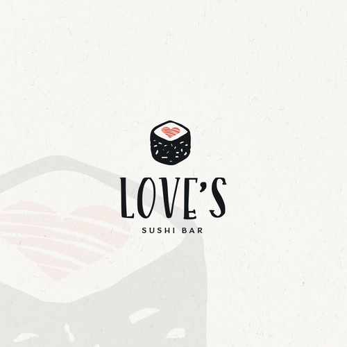 Love's Sushi Bar | Logo design contest