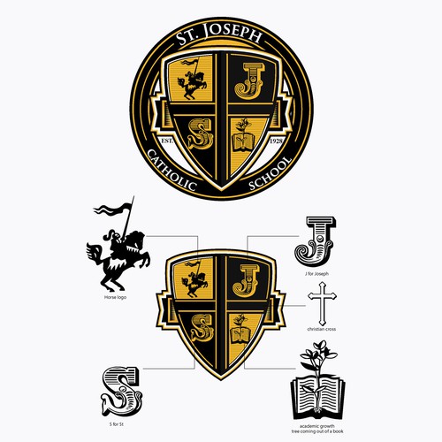St. Joseph Catholic School Logo Contest- Educating students in mind ...