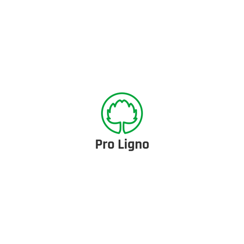 Make a logo that supports the company name pro ligno and showing that ...