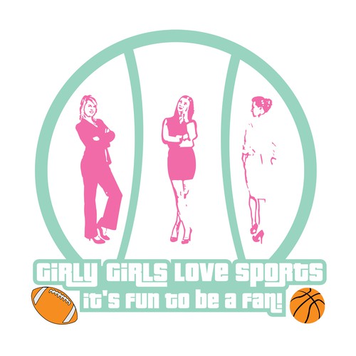 Girly-Girls Love Sports | Logo design contest