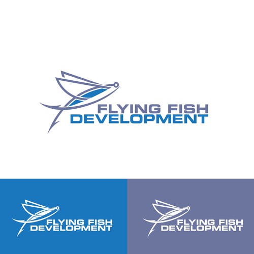 Flying Fish Logo for a Business in the Islands of the Florida Keys ...