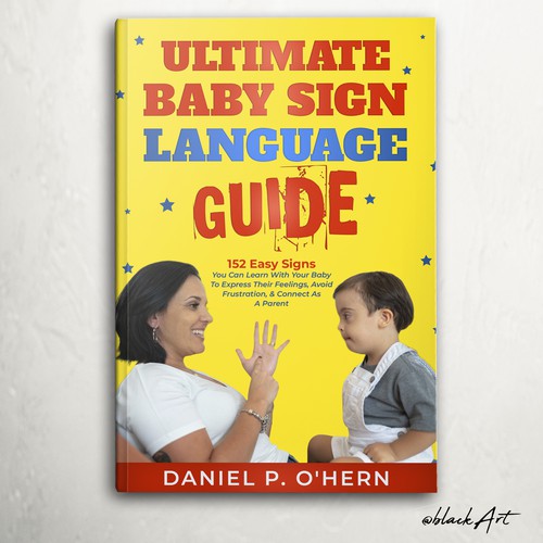 Designs | Baby Sign Language for Parents ebook cover | Book cover contest
