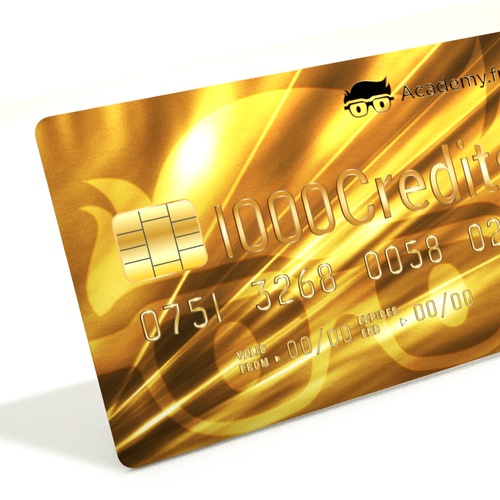 Create a Beautiful Golden "Credit" Card! | Product packaging contest