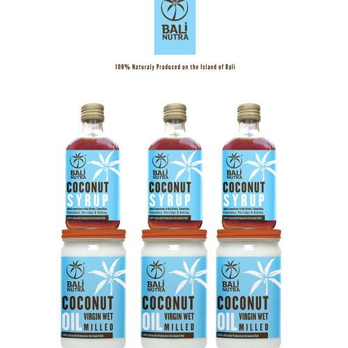 Coconut Oil Label | Product label contest