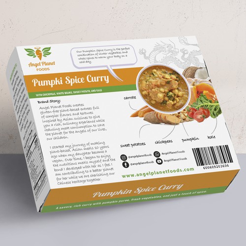 Designs | Creative Frozen Meal Packaging Needed for Vegan Asian Food ...