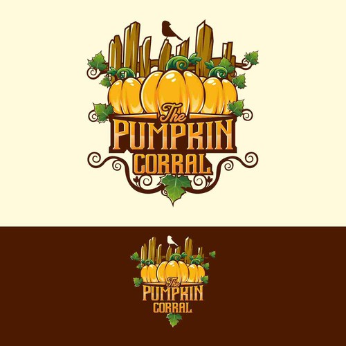 Design a fun and classic logo for a pumpkin patch | Logo design contest