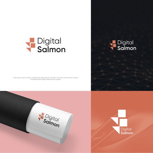 Designs | Digital Salmon looking for its Logo! | Logo design contest