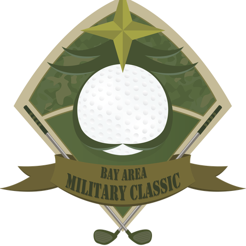 Create a cool golf/military logo for a charitable golf tournament ...
