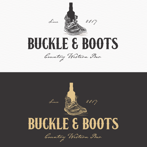 Buckle & Boots - Logo for a new Country Western Bar | Logo design contest