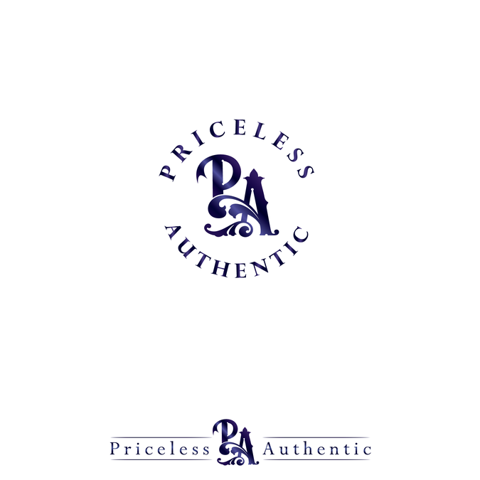Create a luxurious logo for Priceless Authentic | Logo design contest
