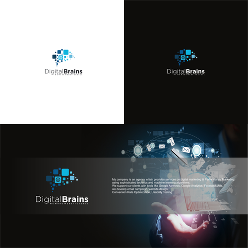 Digital Brains needs a smart logo for their new start | Logo design contest