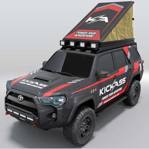 Designs | KickAss Vehicle Wrap | Car, truck or van wrap contest