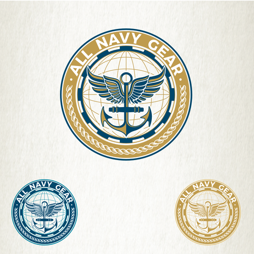 Create an excellent logo for ALL NAVY GEAR | Logo design contest
