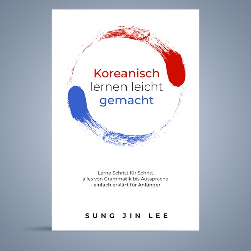 Designs | Learning Korean Book Cover | Book cover contest