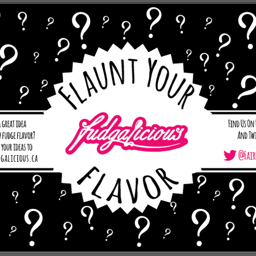 Designs | Flaunt Your Flavour! Create a Postcard for a fudgalicious ...