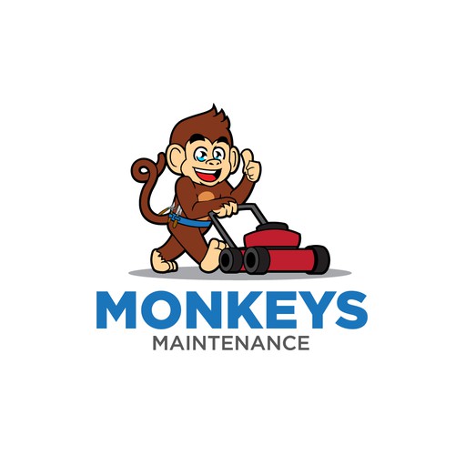 Create Funny Multitasking Monkey(s) for: Maintenance Monkeys! | Logo ...