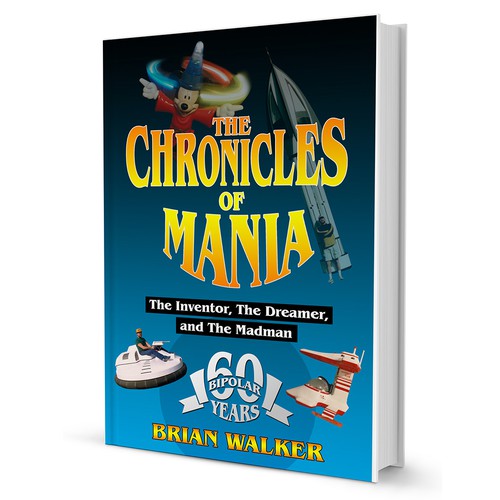 "THE CHRONICLES OF MANIA" Book Cover | Book cover contest