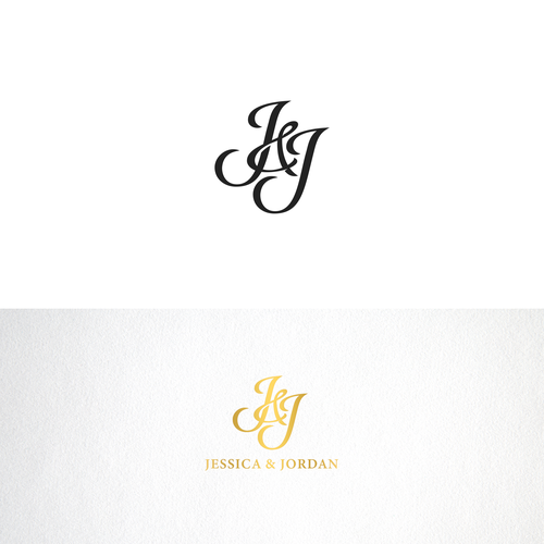 Designs | Custom monogram for the wedding of Jessica and Jordan | Logo ...